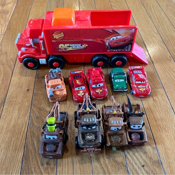 Disney | Toys | Fisher Price Disney Pixar Cars Mac Truck Diecast Cars ...